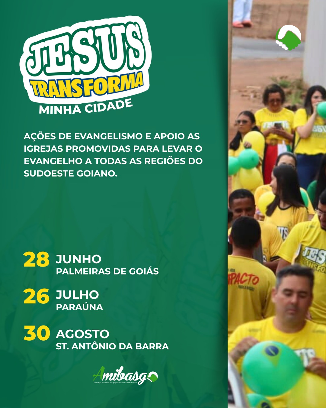 Amibasgo | Jesus Transforma